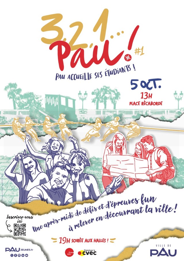 Pau accueille ses étudiants !!! « 3 -2 -1 : PAU ! » - Université de Pau ...
